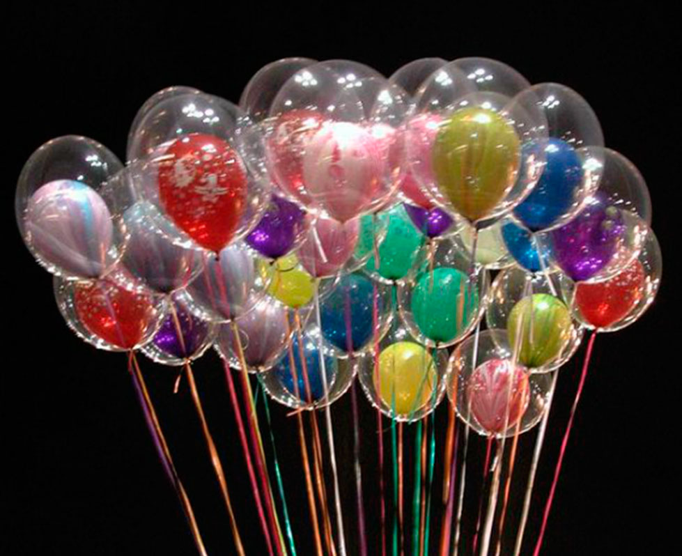 BOMBAS Y GLOBOS - Bombas con helio